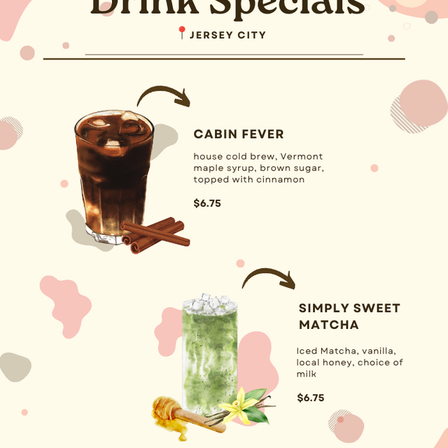 Menus – Almost Home General