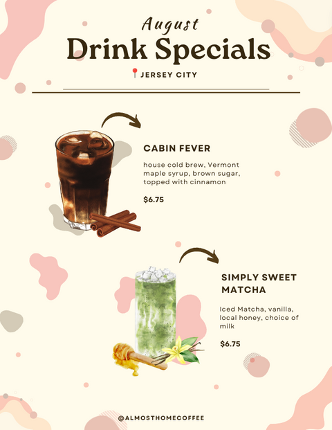 Menus – Almost Home General