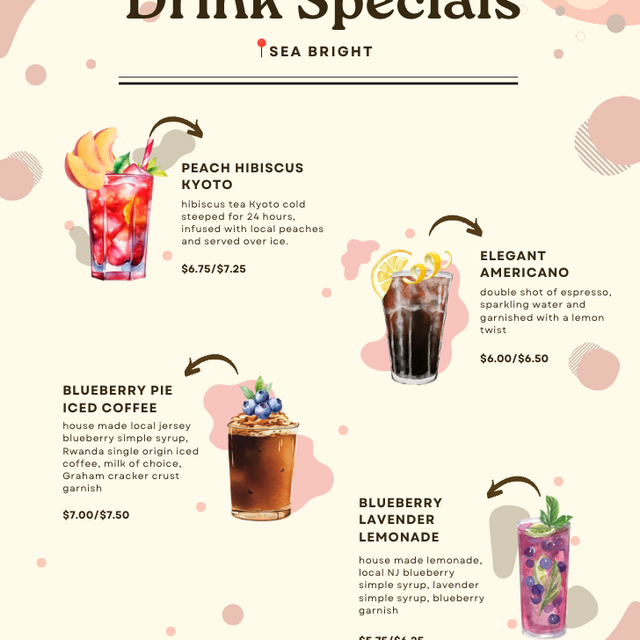 Menus – Almost Home General